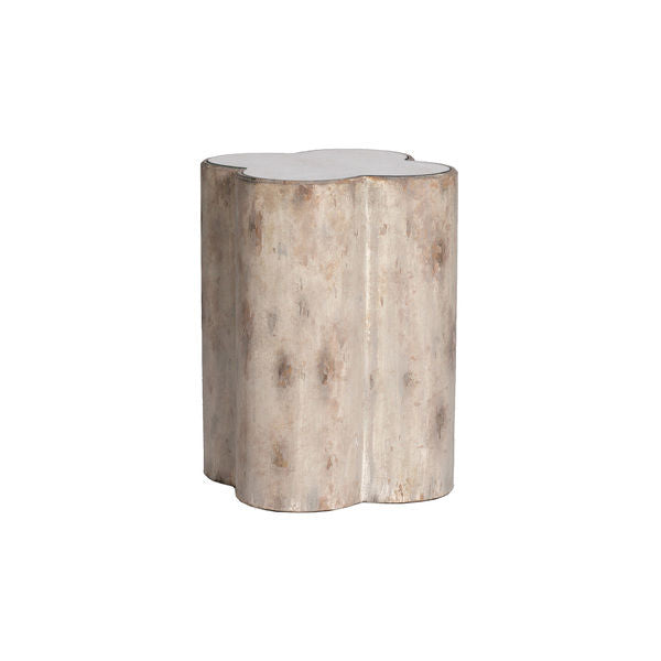 Mirrored Clover Side Table – mint.